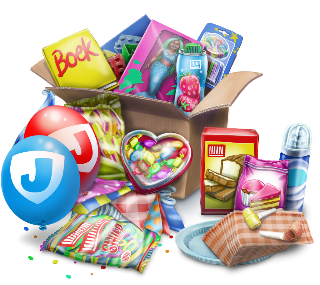 Verjaardagsbox - Stichting Jarige Job